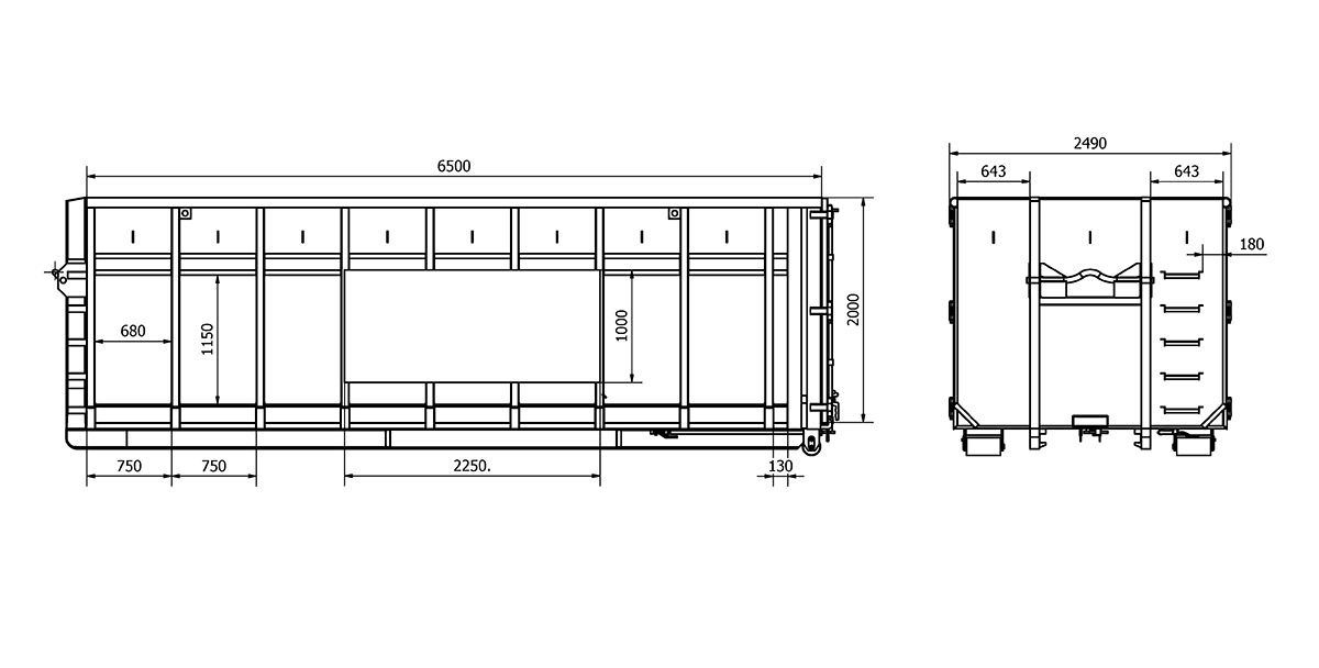 Ablauf Abfälle entsorgen | Containerfritze